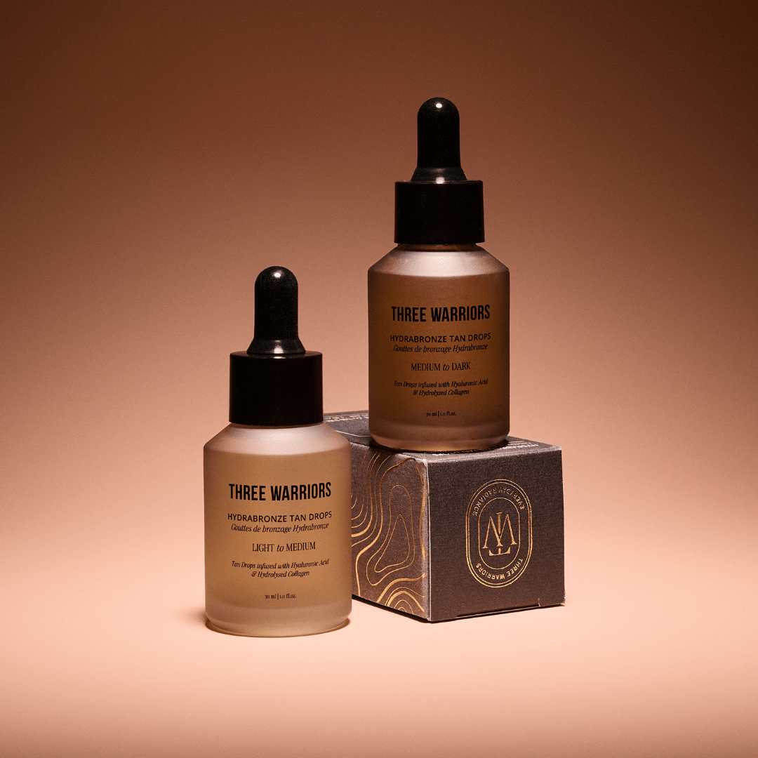 Hydrabronze Face Tan Drops – Three Warriors