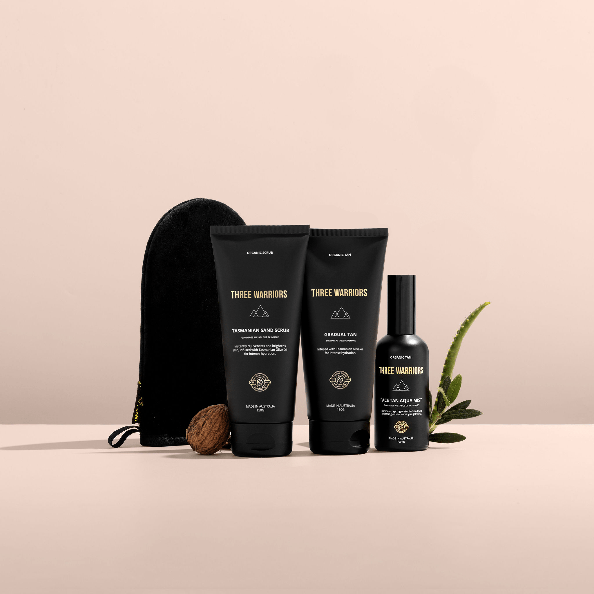 Golden Tan Starter Kit – Three Warriors